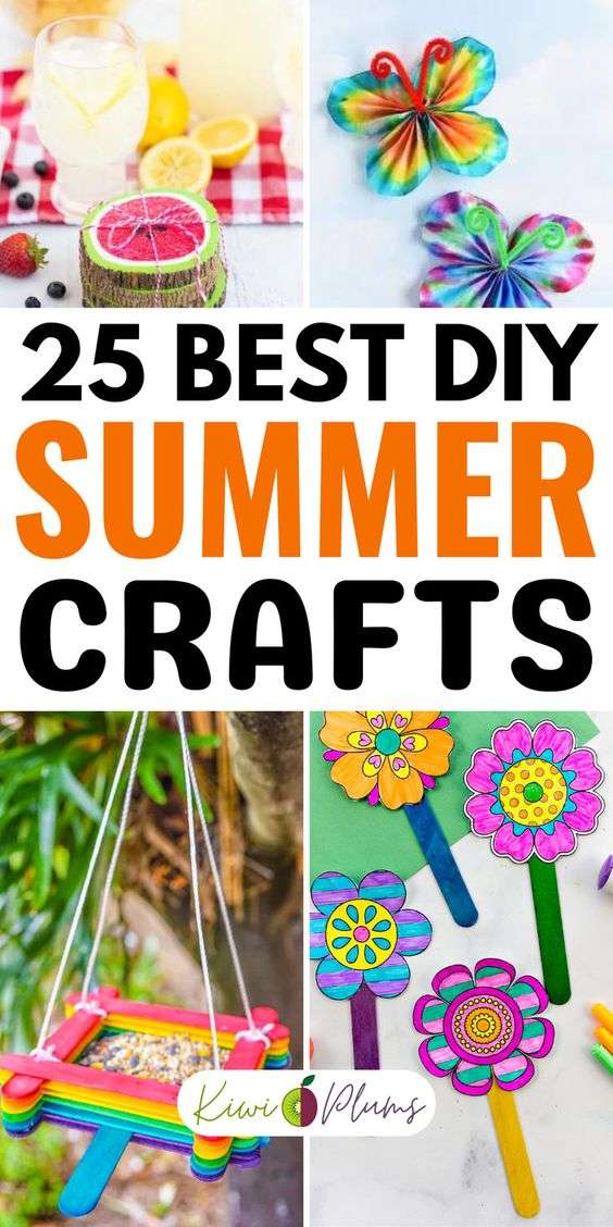 Best DIY Summer Crafts: Creative Ideas to Brig..